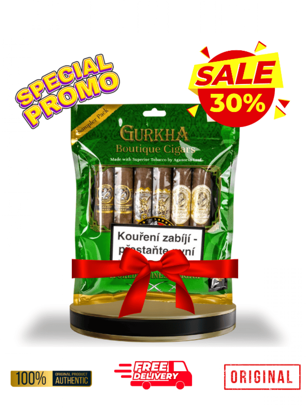 Gurkha Sampler Pack Green Puro-tütün deneyimi-satınal